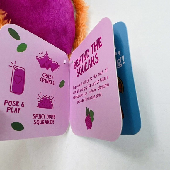 Barkbox | Dog | Bark Box Xss Beets Drinking Alone Dog Toy Crazy Crinkle ...